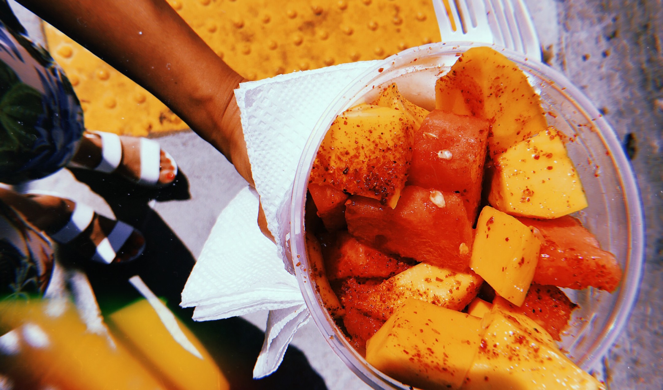 Watermelon with Tajin - The Best Refreshing, Low-Cal, Vegan Snack